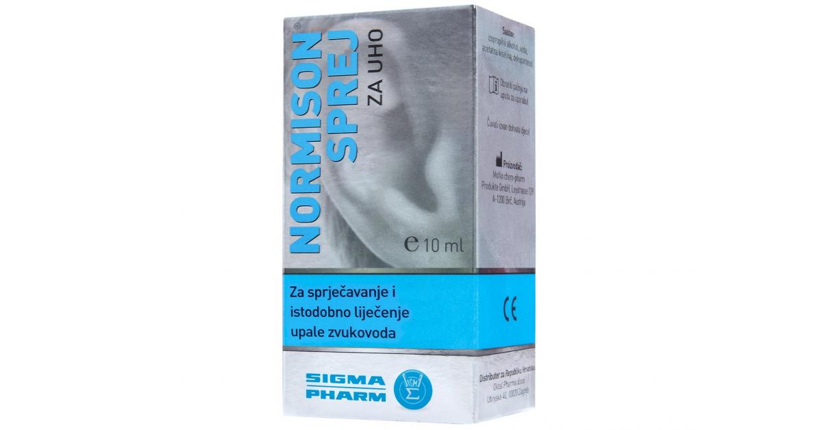 NORMISON® SPREJ ZA UHO | oktal-pharma.hr